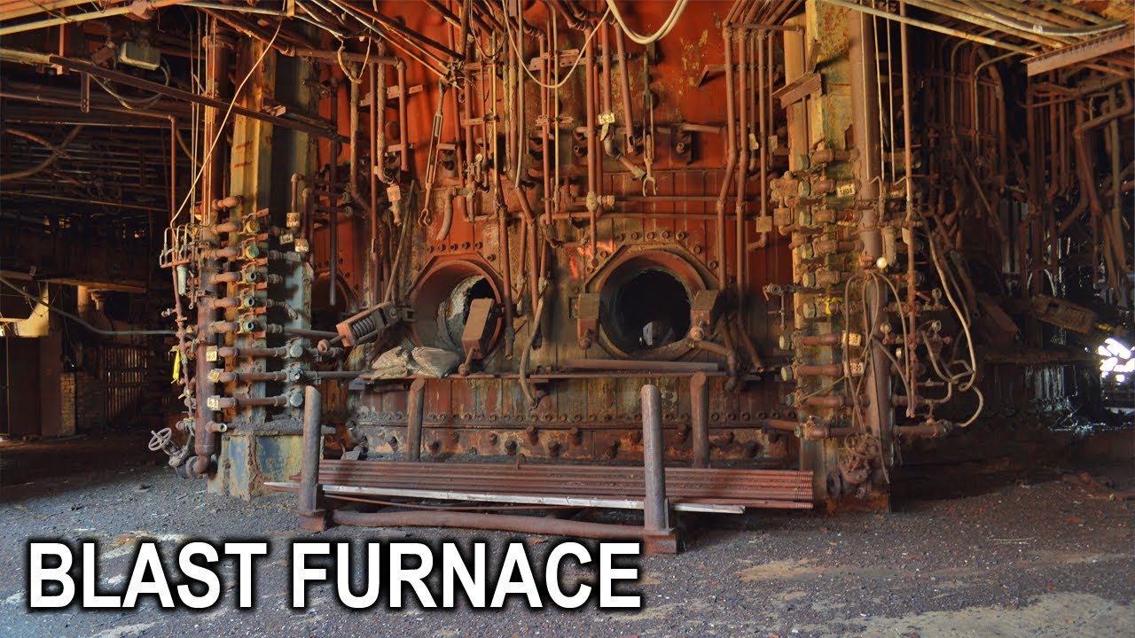 Exploring Giant Steel Mill | Pt. 2 Blast Furnaces - YouTube