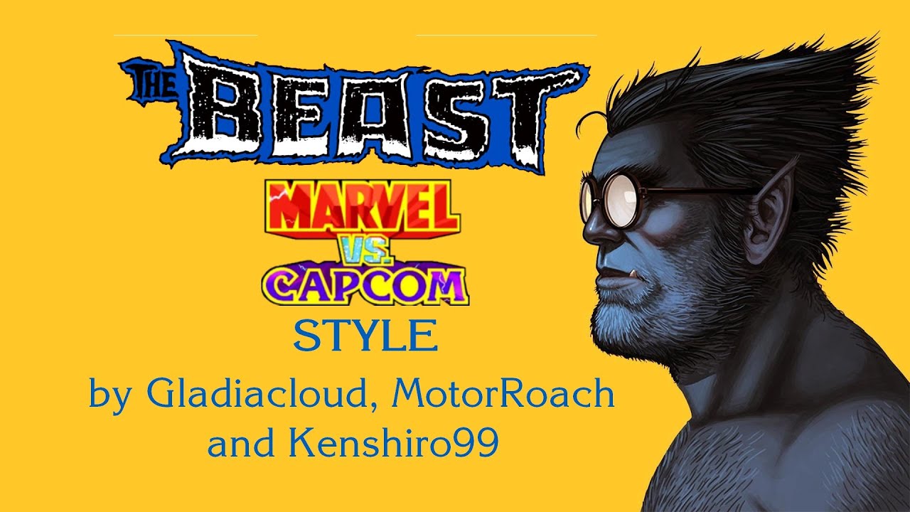 [MUGEN CHAR] Beast (X-Men) - Marvel vs. Capcom Style by Gladiacloud ...