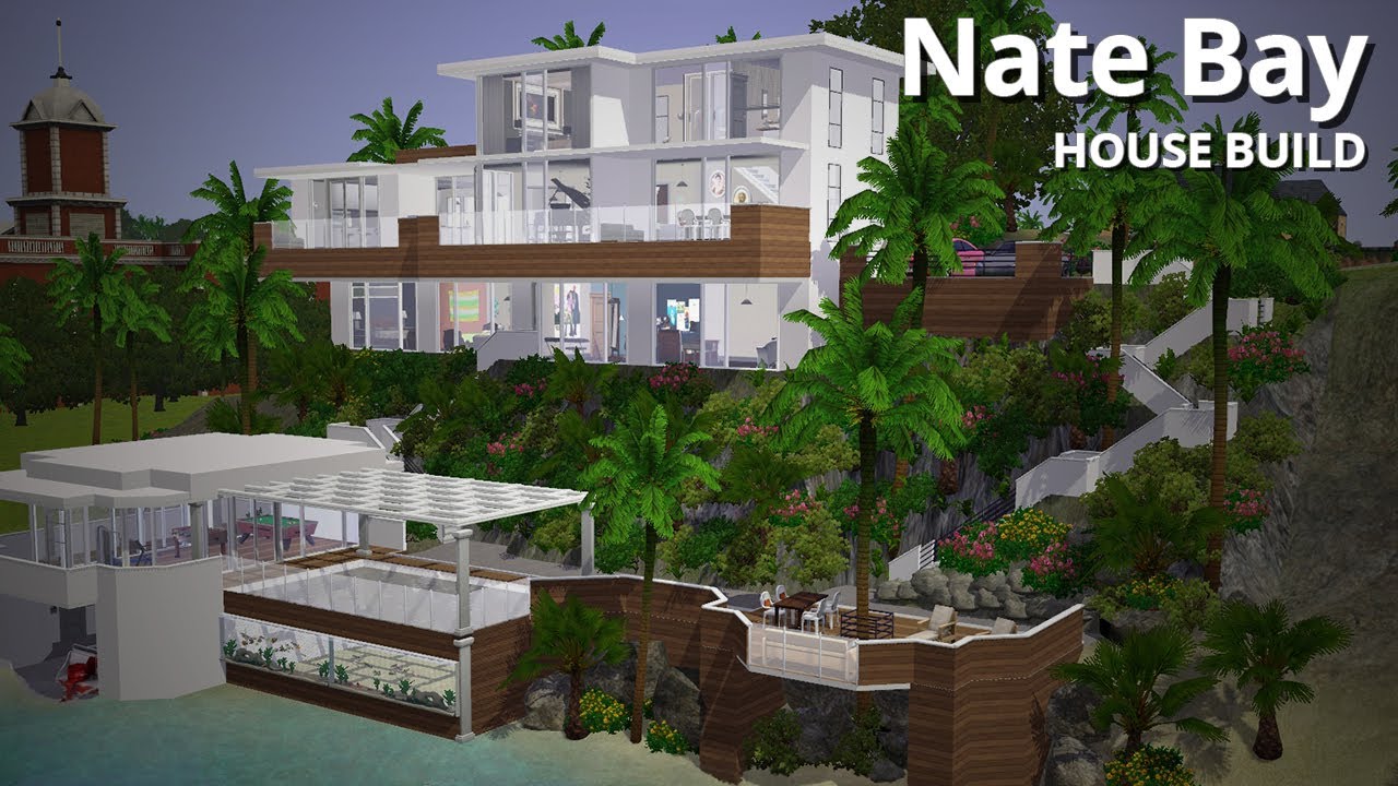 The Sims 3 House Building - Nate Bay (Part 1 of 2) - Aluna Island - YouTube