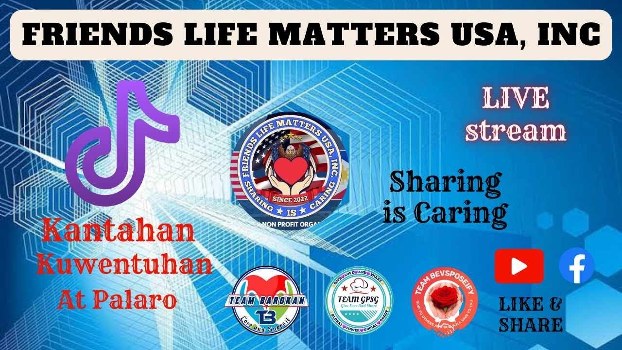 WELCOME TO LIVESTREAMING OF FRIENDS LIFE MATTERS USA,INC. - YouTube