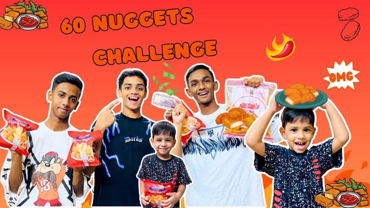 60 Nuggets Challenge ️ ️ ️ ️ - YouTube