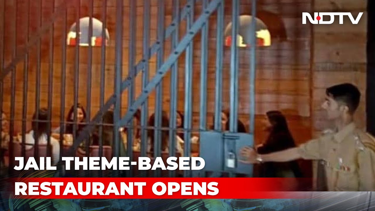 Jail Theme-Based Restaurant Opens In This Indian City - YouTube