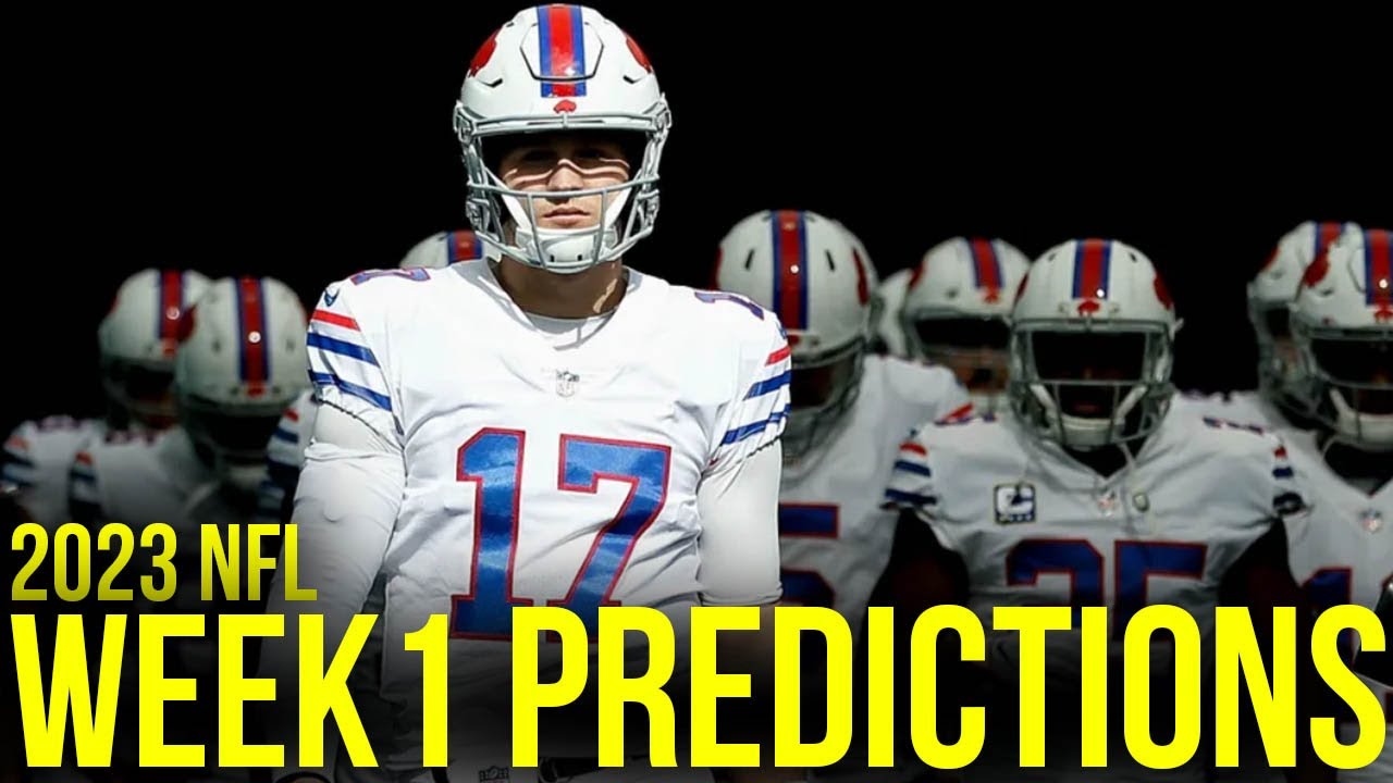 NFL WEEK 1 2023 PREDICTIONS: SCHEDULE, TOP GAMES, FANTASY LEAGUE AND ...