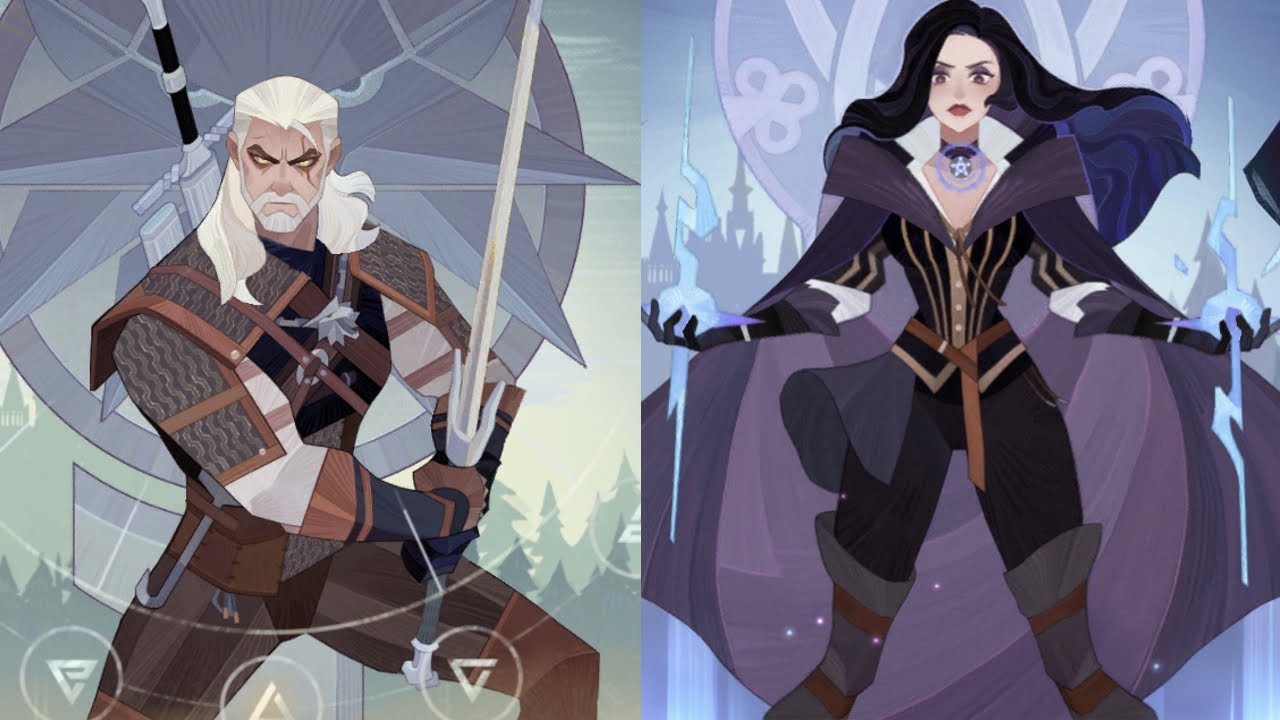 New "DIMENSIONAL" Heroes: GERALT, The White Wolf Witcher & YENNEFER ...