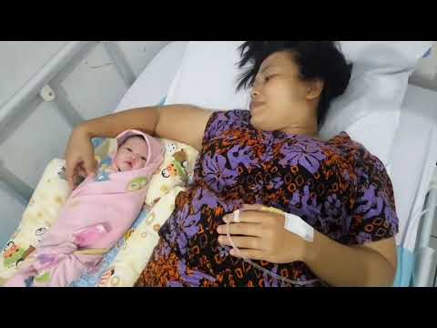 🔴video bumil kontraksi hingga melahirkan