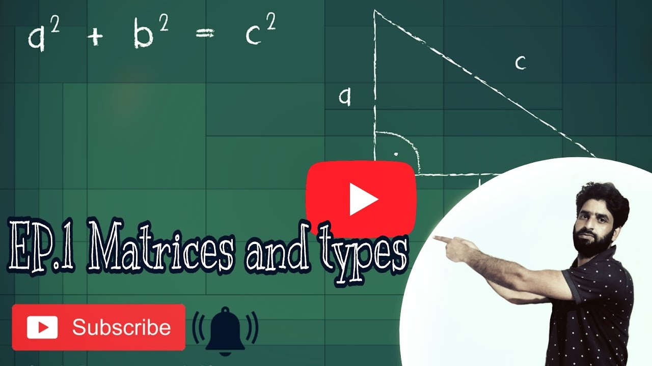 Matrices and its types(Class 12th). - YouTube