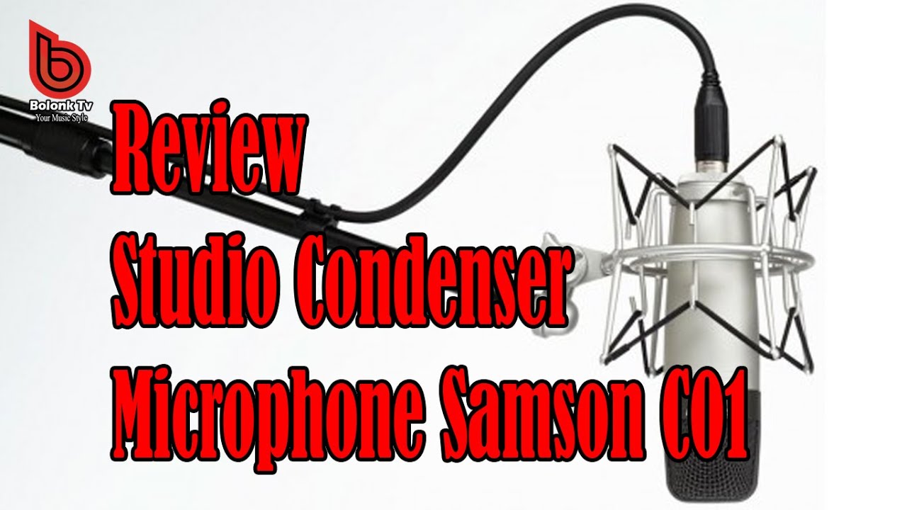 Review Studio Condenser Microphone Samson C01 #microphone - YouTube