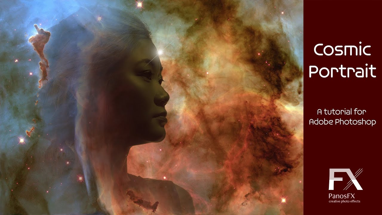 Cosmic Portrait - Photoshop tutorial - YouTube