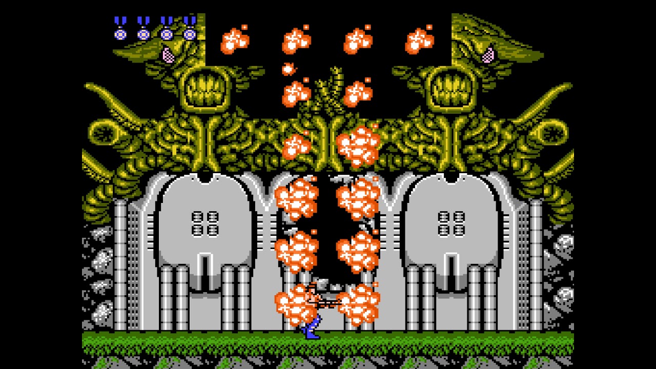 Super Contra 2 NES Walktrough - YouTube