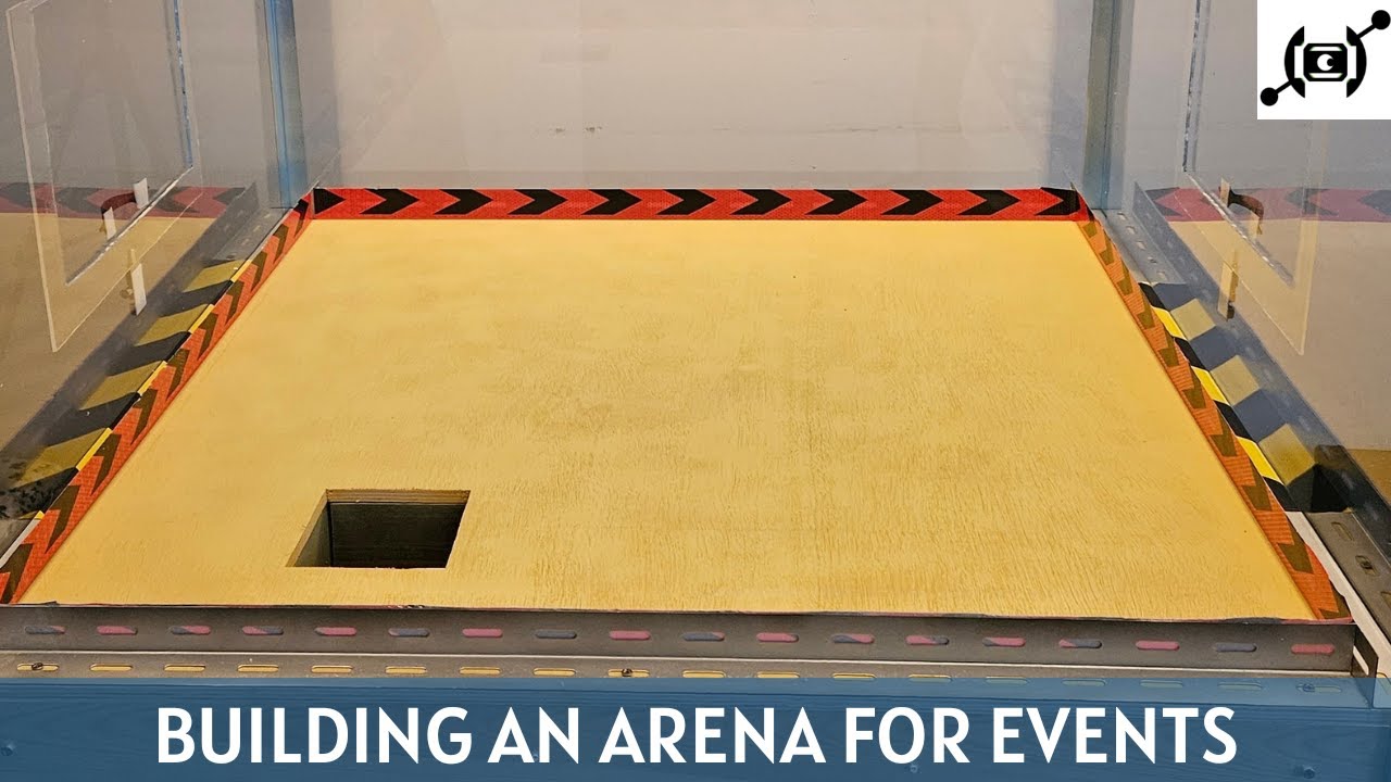 Building a New Antweight Arena for Events - YouTube