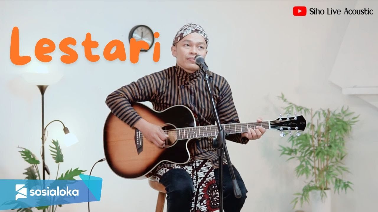 LESTARI - WAHYU F GIRI | COVER BY SIHO LIVE ACOUSTIC - YouTube