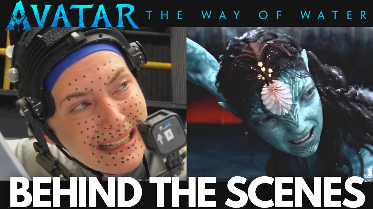 Avatar The Way of Water Behind the scenes - YouTube
