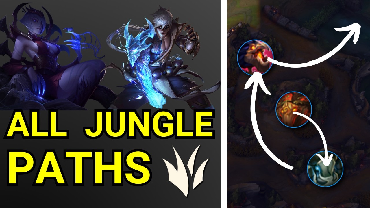 All Jungle Paths Explained For Beginners - YouTube