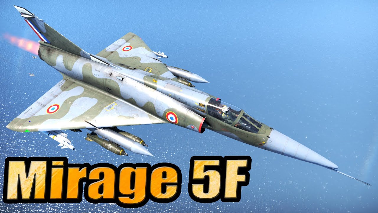 Mirage 5F - Update Winged Lions 2ⁿᵈ Dev Server - War Thunder - YouTube
