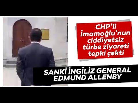 EKREM İMAMOĞLU ''FATİH SULTAN MEHMED HÂN'IN MÜBÂREK TÜRBESİNE\