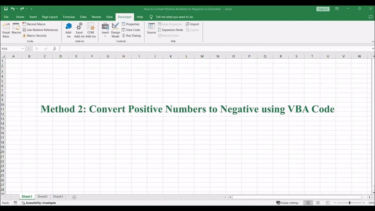 How To Convert Positive Numbers To Negative In Excel YouTube how-to-convert-positive-numbers-to-negative-in-excel-youtube
