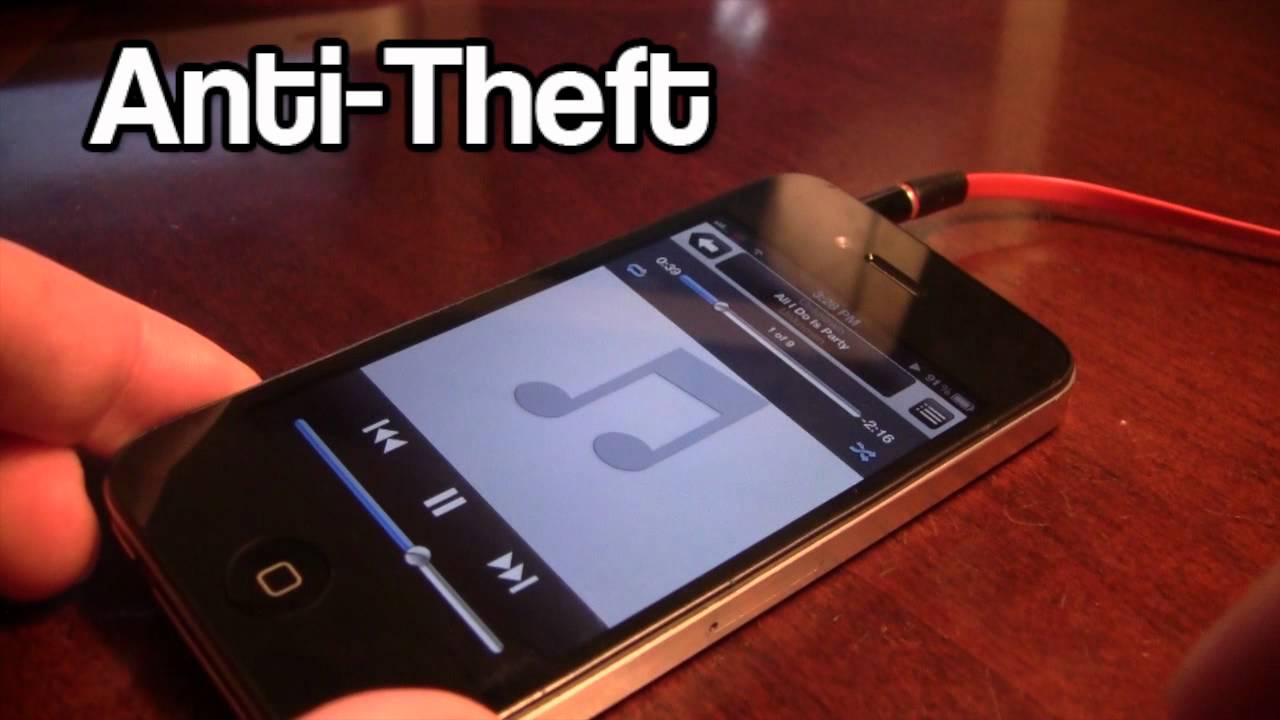 Anti-Theft - Protect your iPhone From Thieves (Cydia Tweak) - YouTube