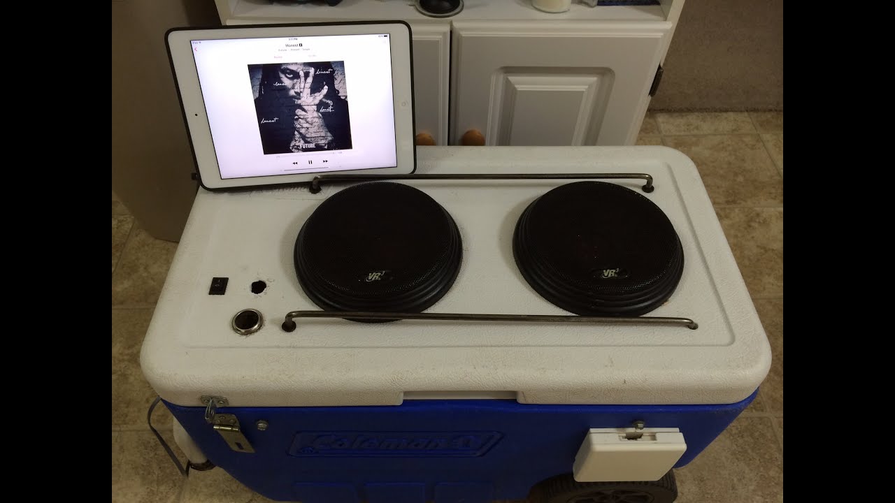 Making A Cooler Radio - Overview and Build With iPad Air - YouTube