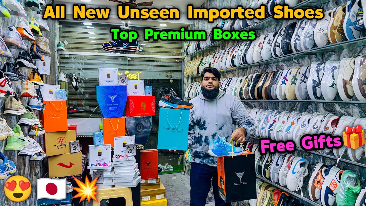 New Unseen Imported Shoes🎁😍| Delhi Shoes Market | Shoes Wholesale ...