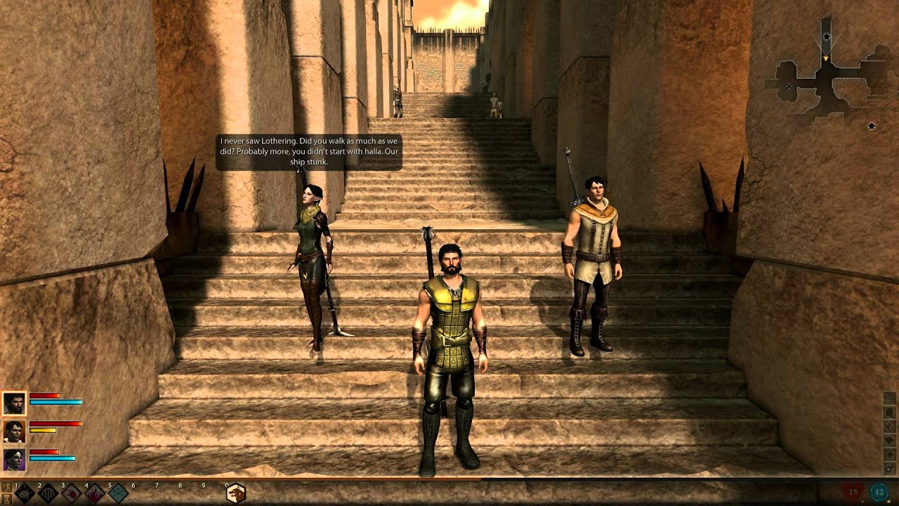 Dragon Age 2: Party Banter: Carver & Merrill [complete] - YouTube