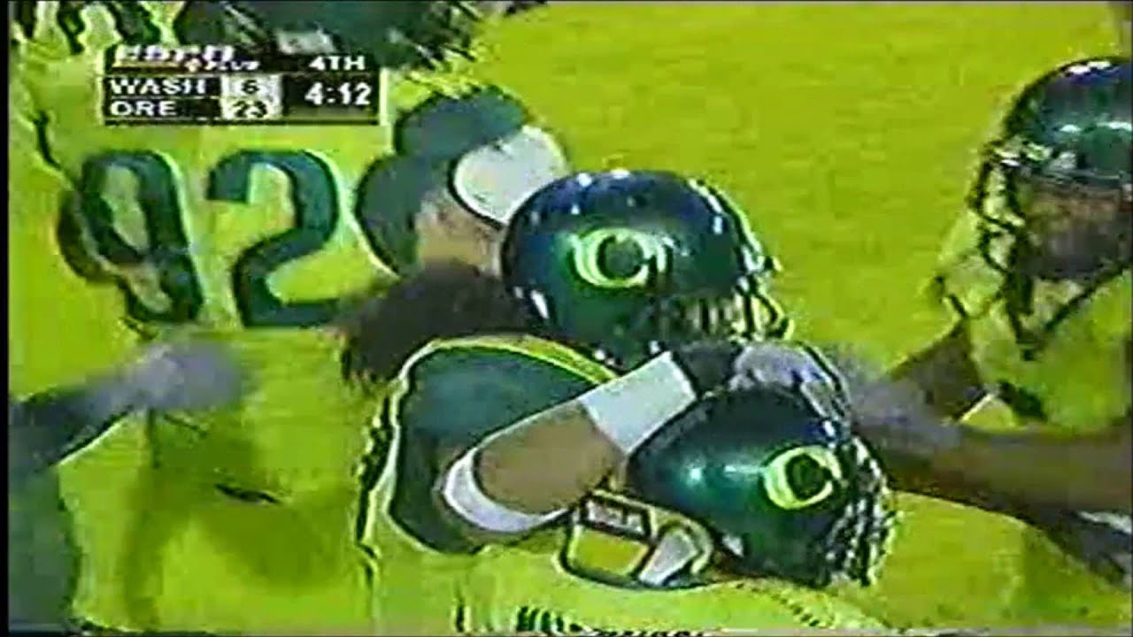 Chris Solomona || Oregon Vs Washington || 2004 - YouTube