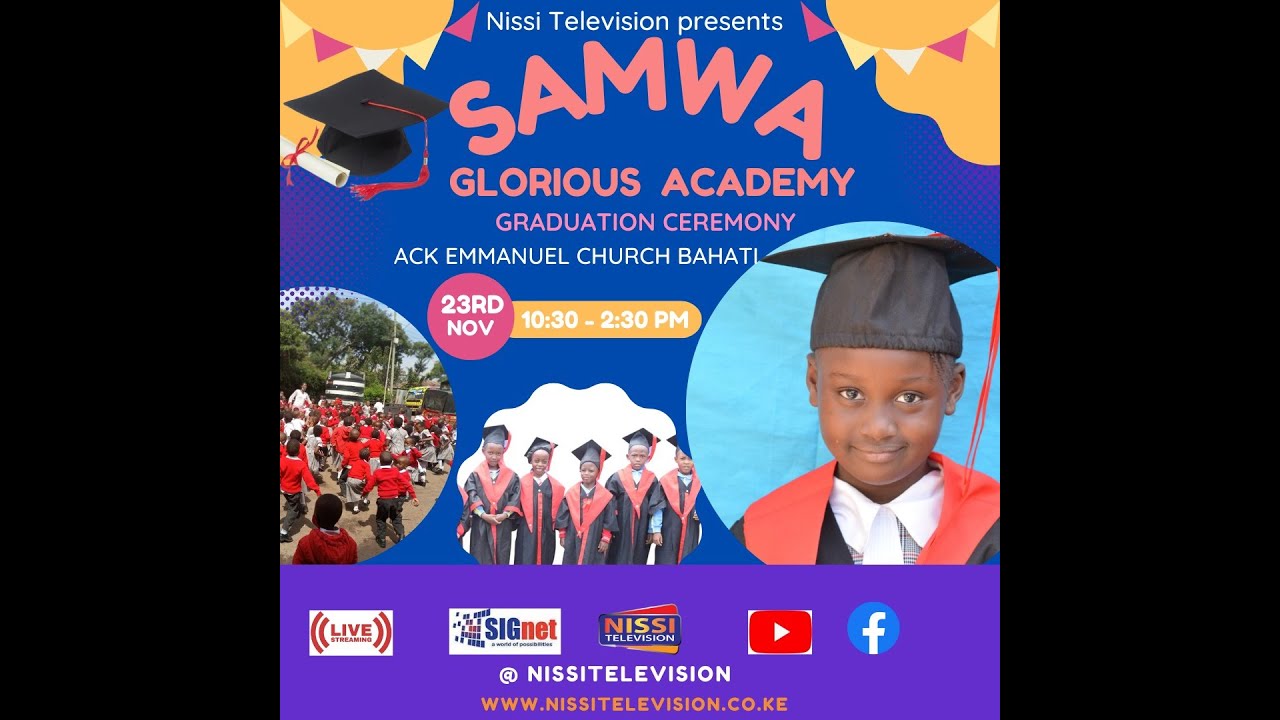GRADUATION CEREMONY AT SAMWA GLORIOUS ACADEMY ll 23rd Nov 2022 - YouTube