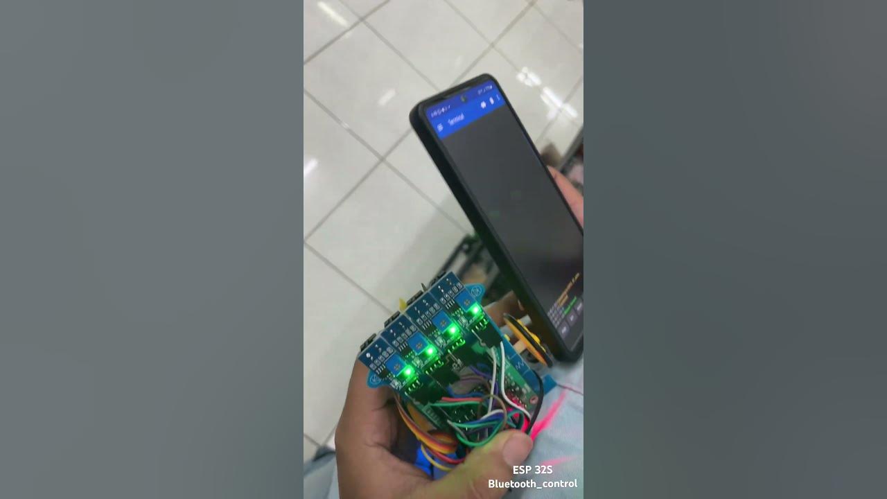 Simulasi - Kontrol bluetooth linefollower_ESP 32S - YouTube