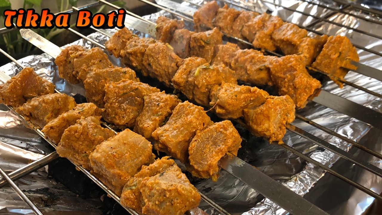 Beef Tikka Boti Recipe ️ - Spicy Tikka Boti Restaurant Style -Bakra Eid ...