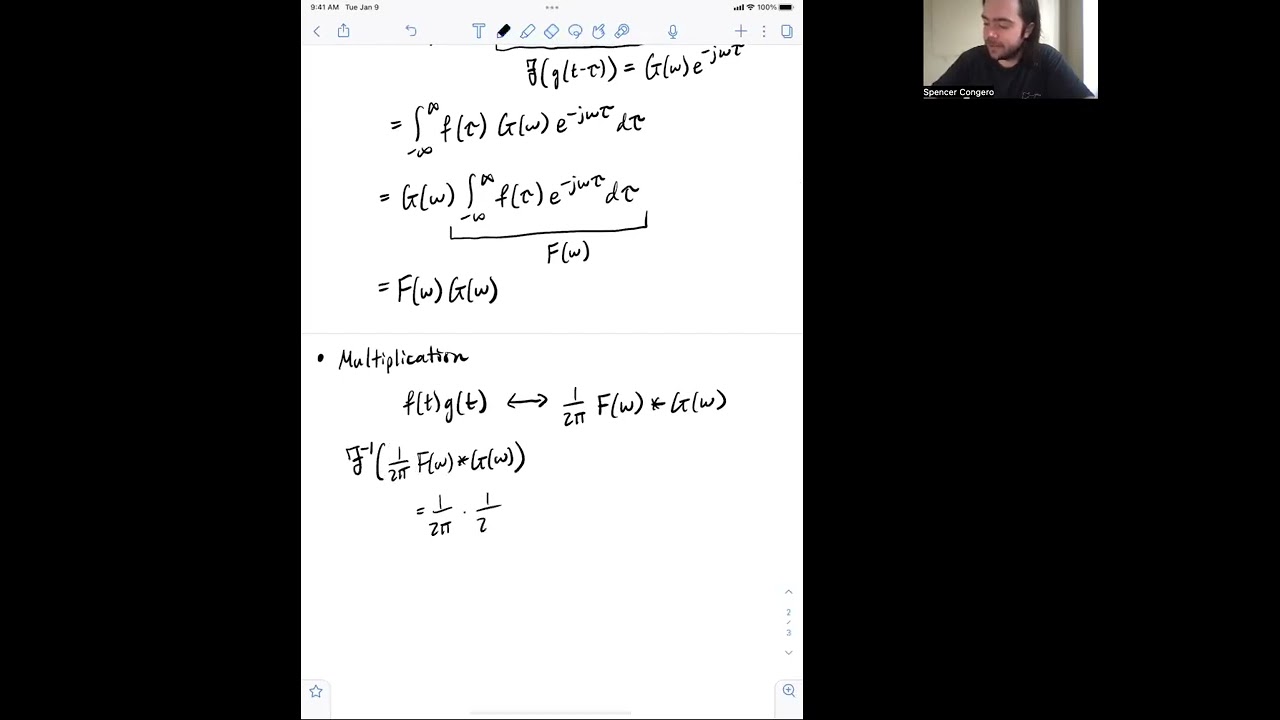 Convolution and Multiplication Fourier Transform Properties || ECE 45 - YouTube