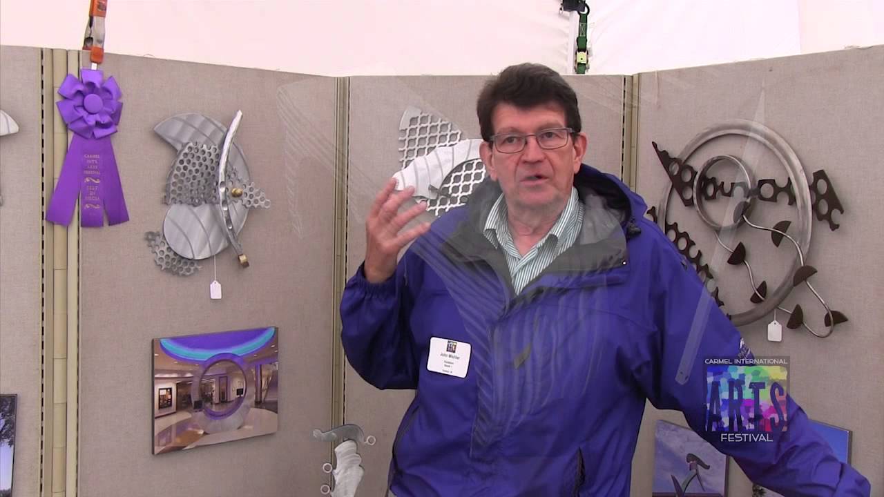 Artist Interview - John Mishler talks about his sculptures - YouTube
