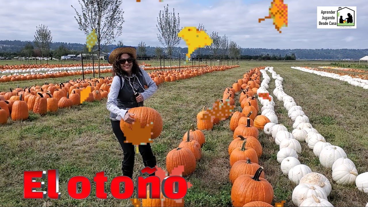 Spanish video about el otoño & Autumn is a colorful season - YouTube