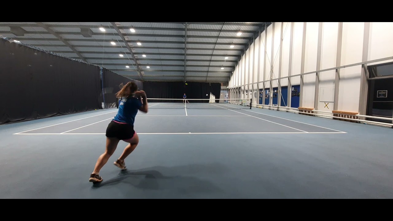 Leontina Slovak Tennis Smart Player Fall 2022 - YouTube