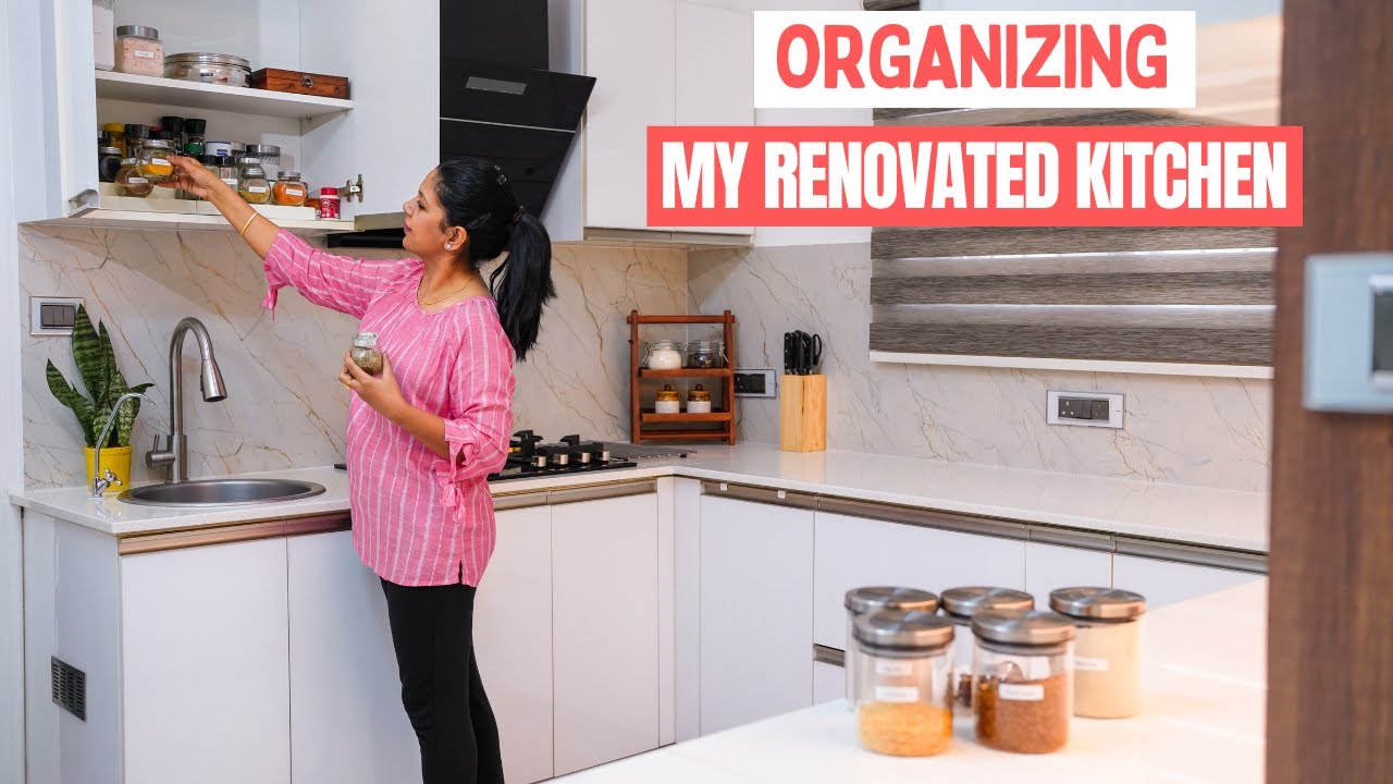 Organizing My Renovated Kitchen | Kitchen Organization Ideas | Simplify ...