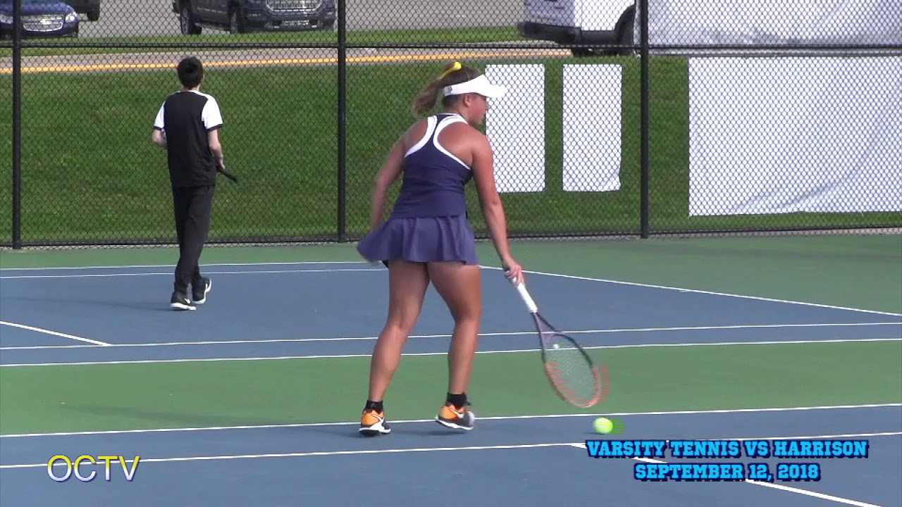 Varsity Tennis vs Harrison: 9-12-18 - YouTube