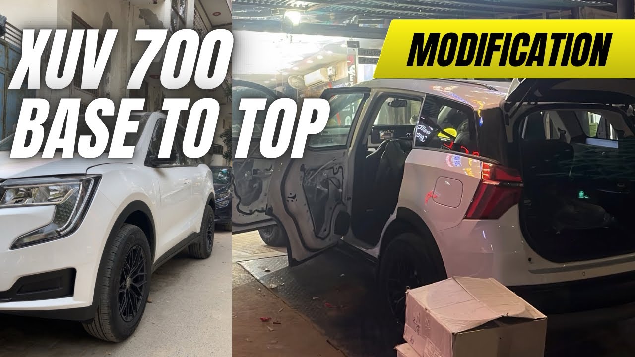 Xuv 700 hogyi modify 😨killer look #trending #carmodification #xuv700 ...