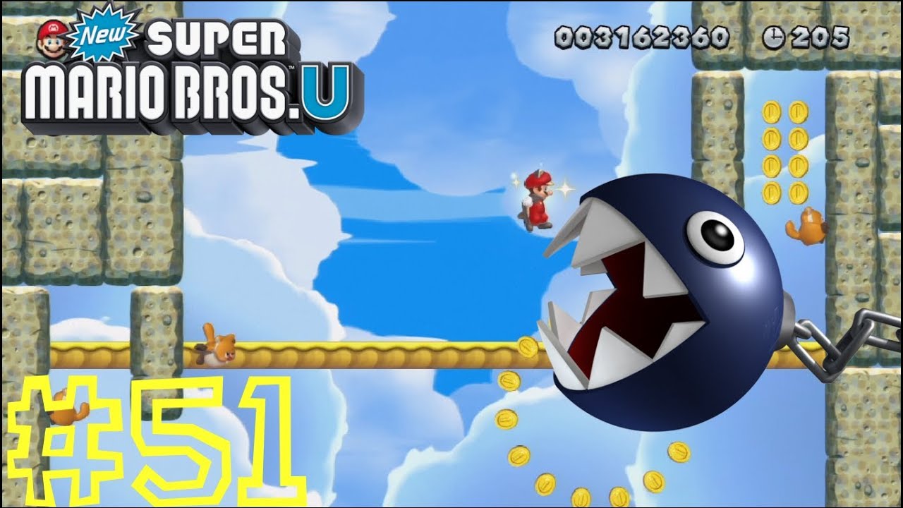 New Super Mario Bros. U -- Rock Candy-3: Waddlewing's Nest - YouTube