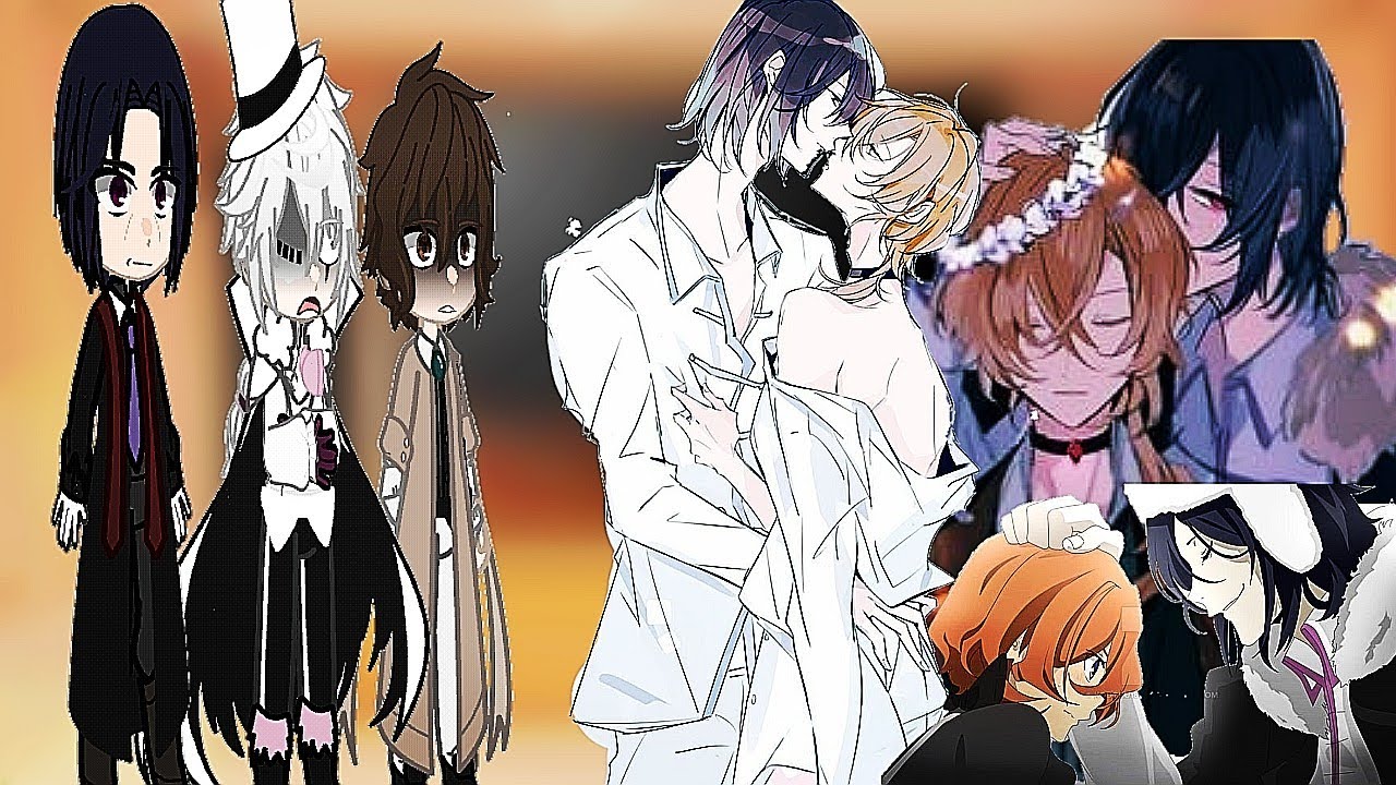 BSD react to fyodor/chuuya /Реакция БСД на Фёдор/Чуя. НА ЗАКАЗ - YouTube