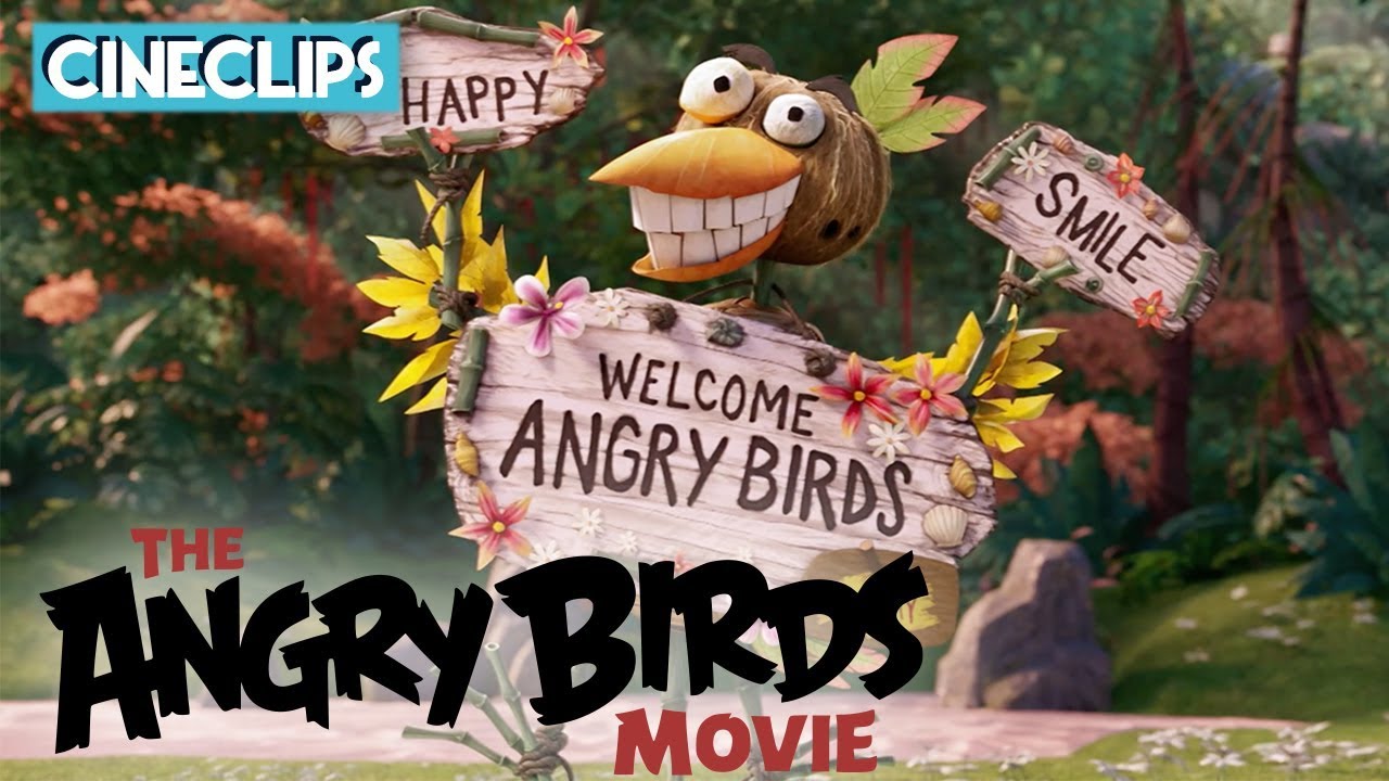 Red Vs. The Angry Bird Sign | The Angry Birds Movie | CineStream - YouTube
