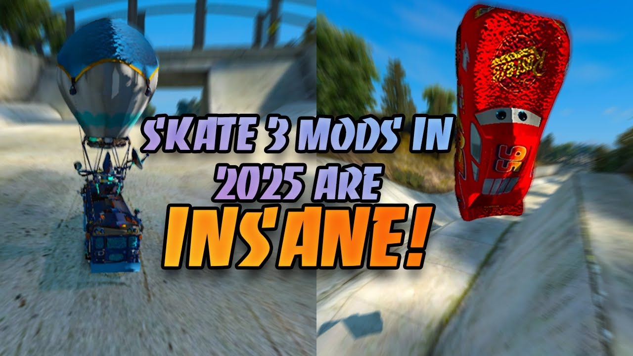SKATE 3 MODS IN 2025 ARE INSANE! - YouTube