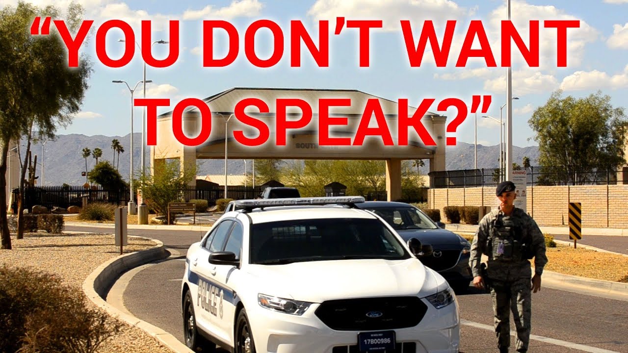 LUKE AIR FORCE BASE FIRST AMENDMENT AUDIT - ARIZONA AUDITOR/ SILENT ...