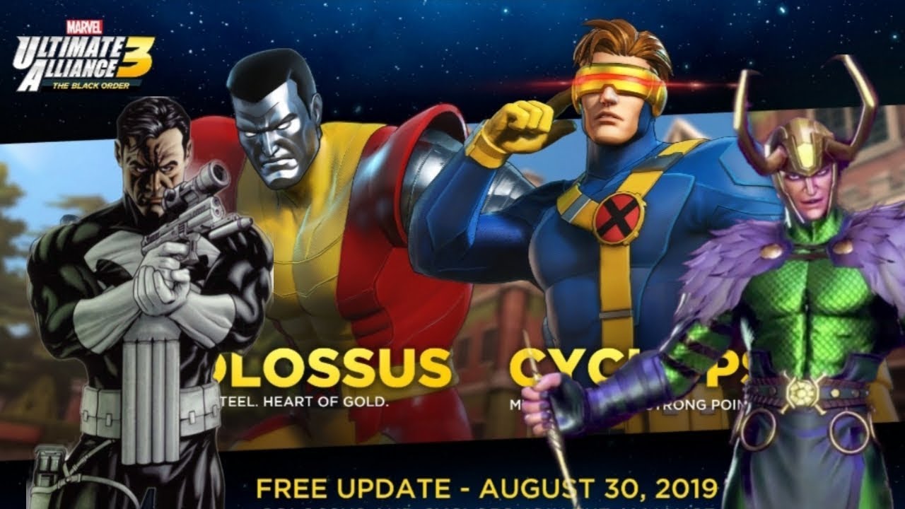 Marvel Ultimate Alliance 3/ Loki, Punisher, Blade, Cyclops & More ...