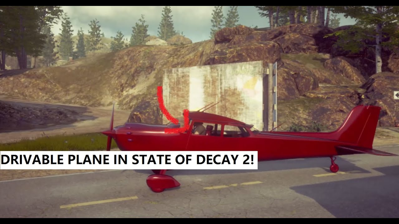 State Of Decay 2 - Secret DRIVABLE Plane! - YouTube