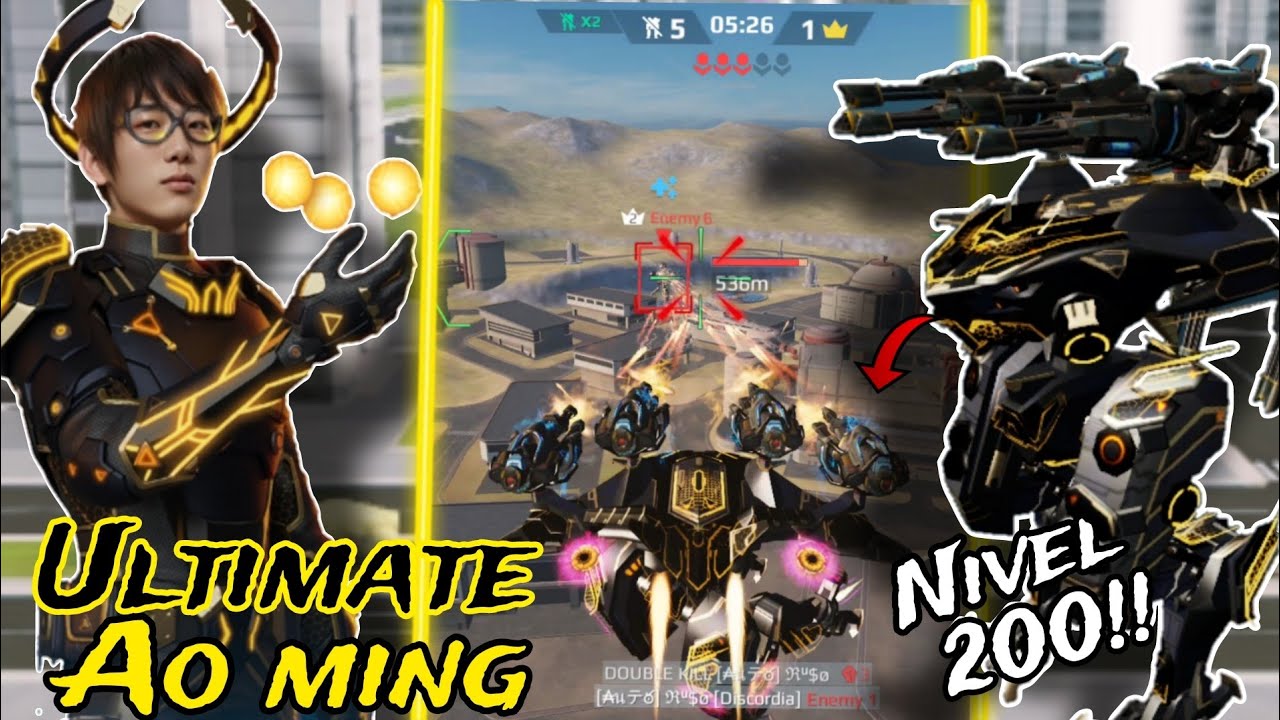 Probando Al Titan Ultimate Ao ming Por primera vez 😲| War Robots [WR] # ...