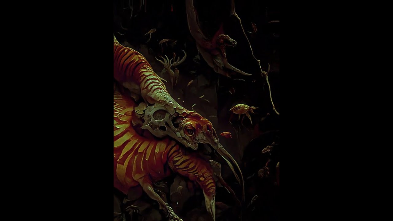 DiscoDiffusion - Flying with prehistoric beasts - YouTube