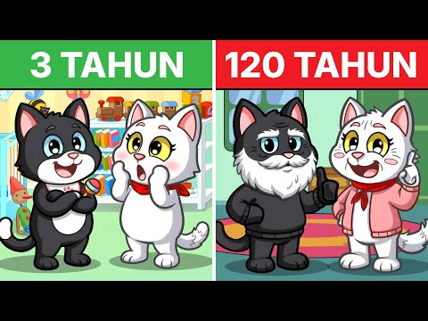CIKA DAN CIKO MAIN GAME DARI KECIL SAMPE JADI TUA!!