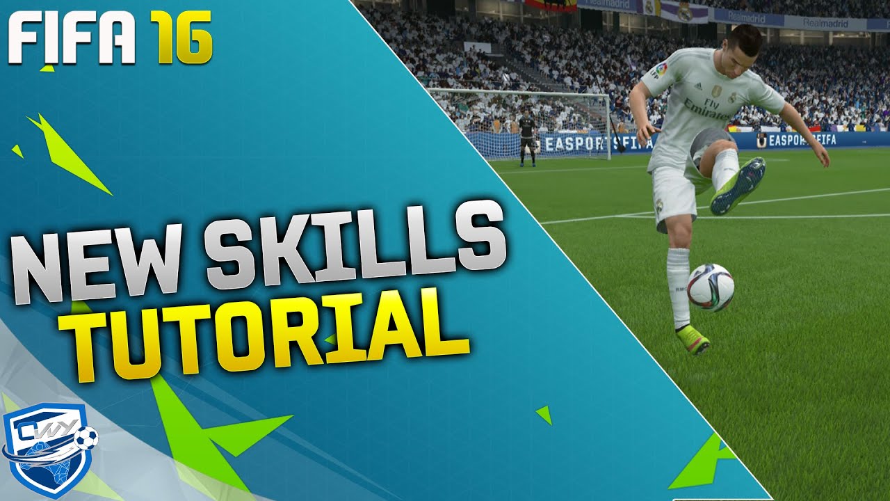 FIFA 16 NEW SKILLS TUTORIAL / ALL NEW SKILL MOVES & TRICKS - YouTube