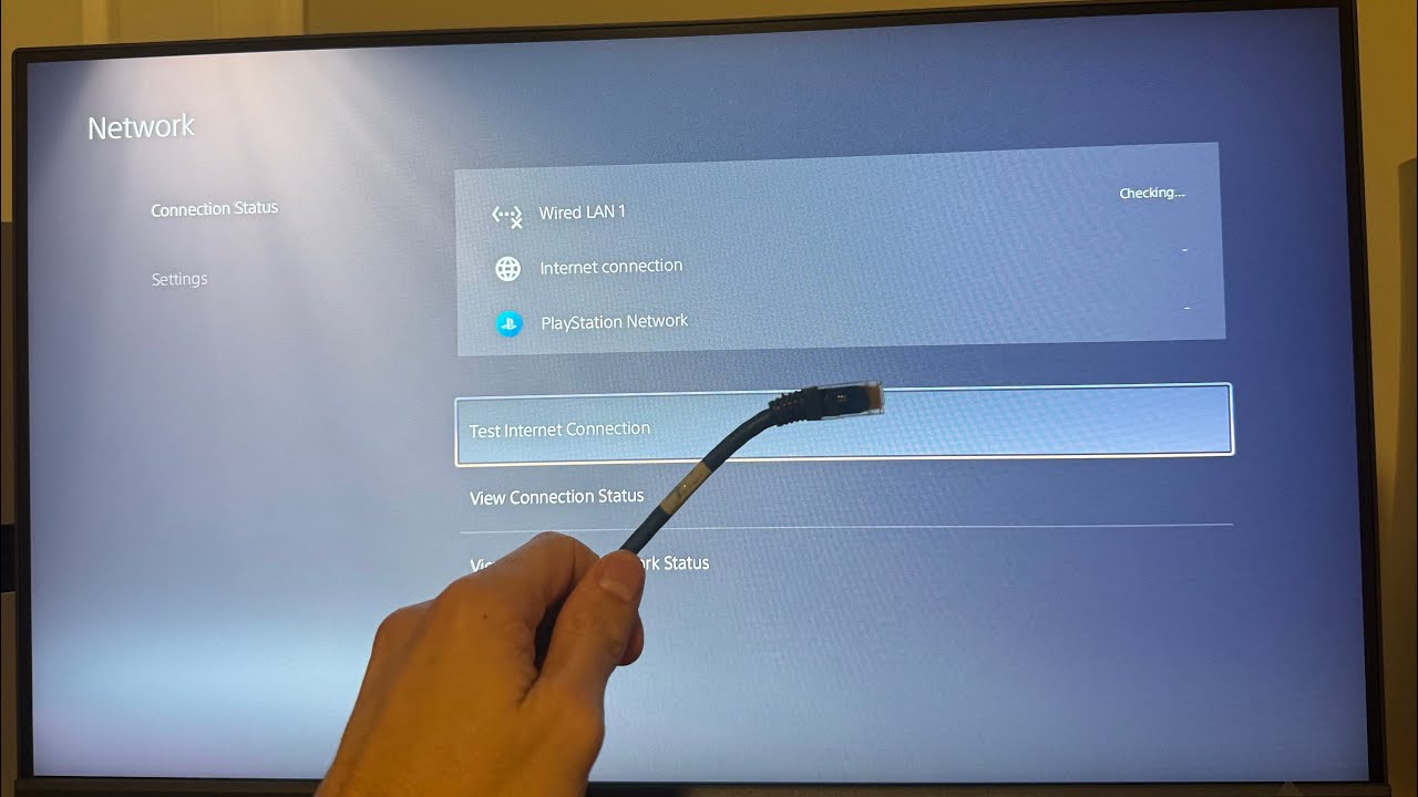 PS5 Pro: How to Setup Wired LAN Cable Internet Connection Tutorial ...