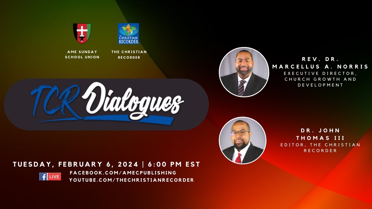 TCR Dialogue with Rev. Dr. Marcellus A. Norris, Sr. - YouTube