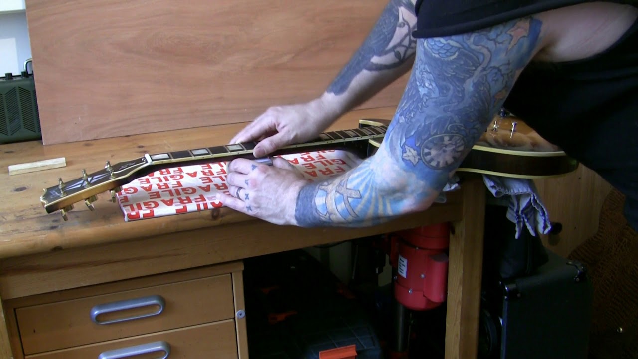 How To or How I Straighten A Guitar Neck Using Heat And Clamps how-to-or-how-i-straighten-a-guitar-neck-using-heat-and-clamps