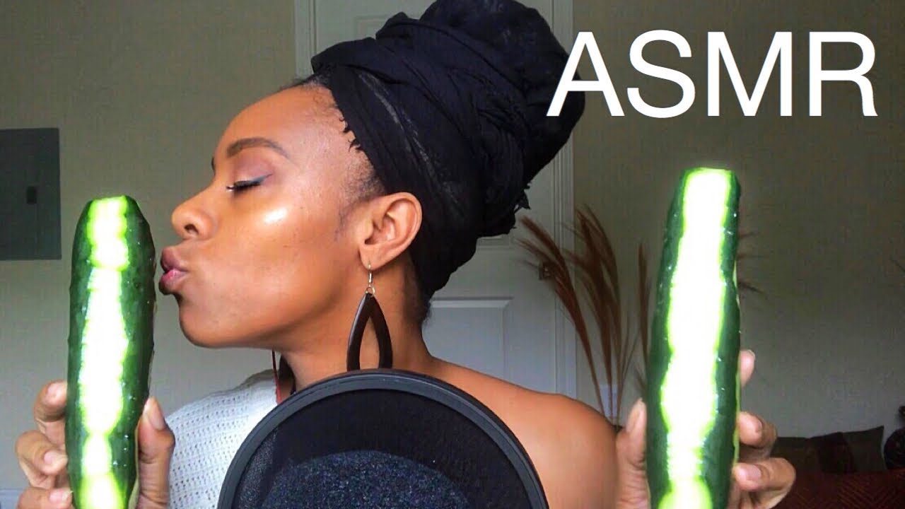 🥒ASMR | EATING HUGE CUCUMBERS 2018!🥒 | CRISPY CRUNCHES & SMACKING ...